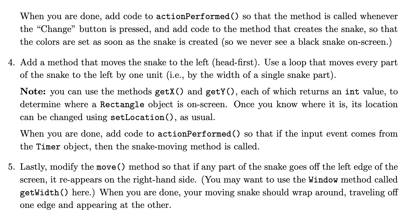 Solved Ssssssssssss! Move/Stop Change Instructions: This lab | Chegg.com