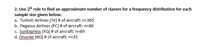 Solved 2. Use 2k rule to find an approximate number of | Chegg.com