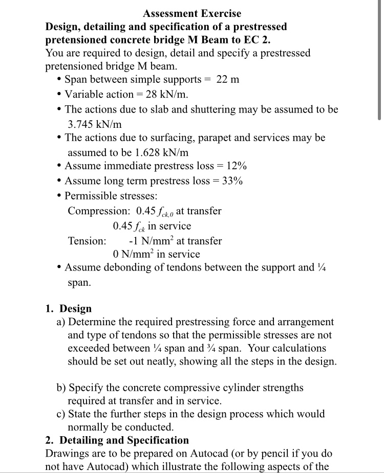 Solved Assessment Exercise Design, detailing and | Chegg.com