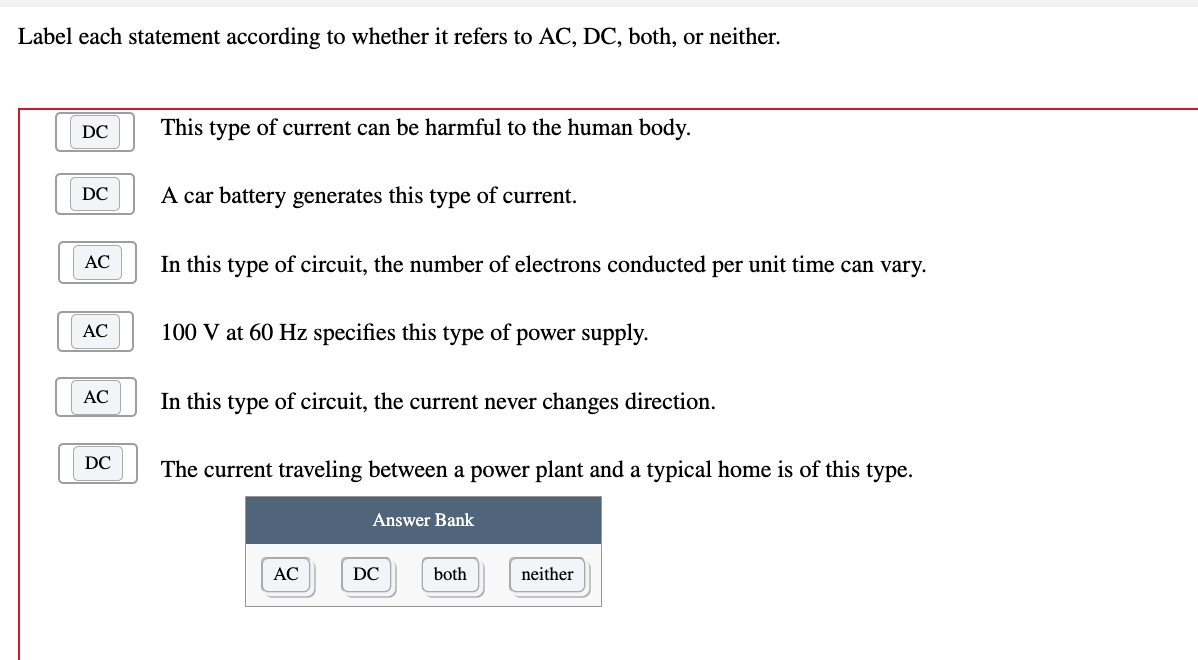Solved Label each statement according to whether it refers | Chegg.com