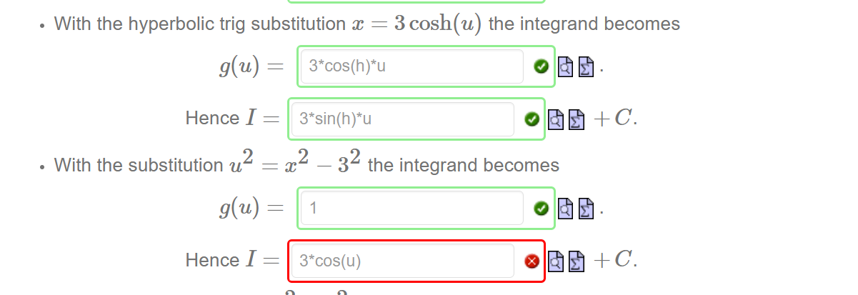 Solved Let's integrate I=∫x2−9xdx. We can use a substitution | Chegg.com