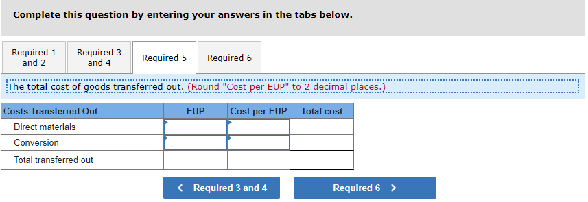 Solved Hi-Test Company uses the weighted average method of | Chegg.com