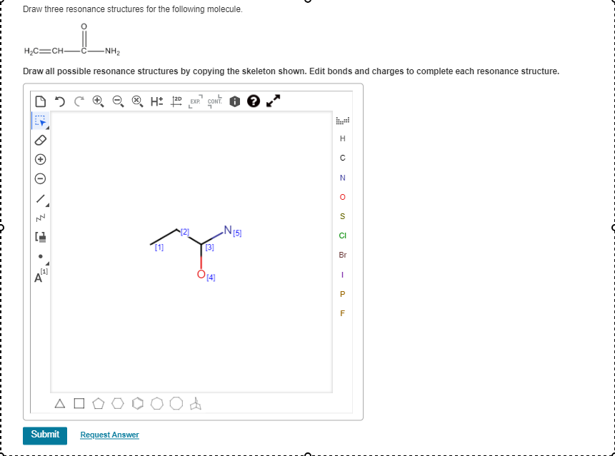 Solved Draw three resonance structures for the following | Chegg.com Solved Draw three resonance structures for the following | Chegg.com