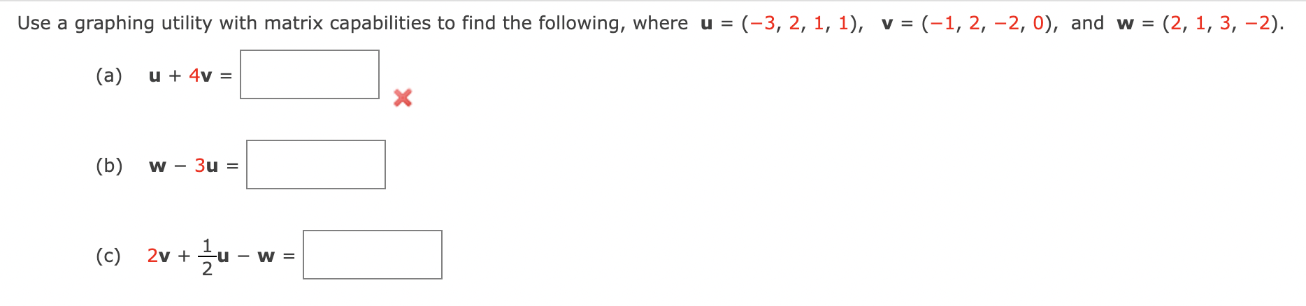 Solved Use a graphing utility with matrix capabilities to | Chegg.com