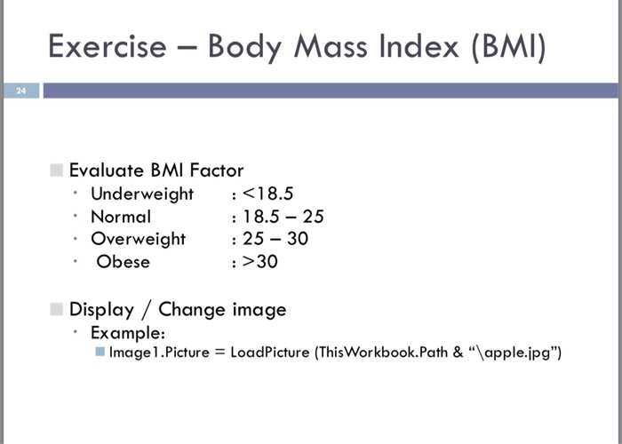 Solved use microsoft excel VBA please see the | Chegg.com