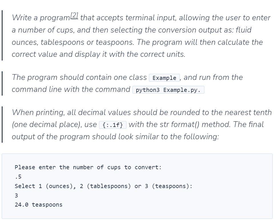 Solved Write a program [2] that accepts terminal input, | Chegg.com