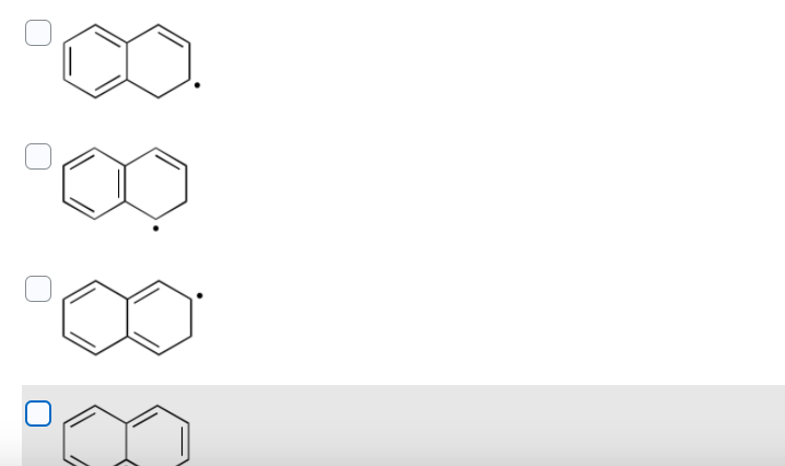 Solved Select the structures that represent valid resonance | Chegg.com