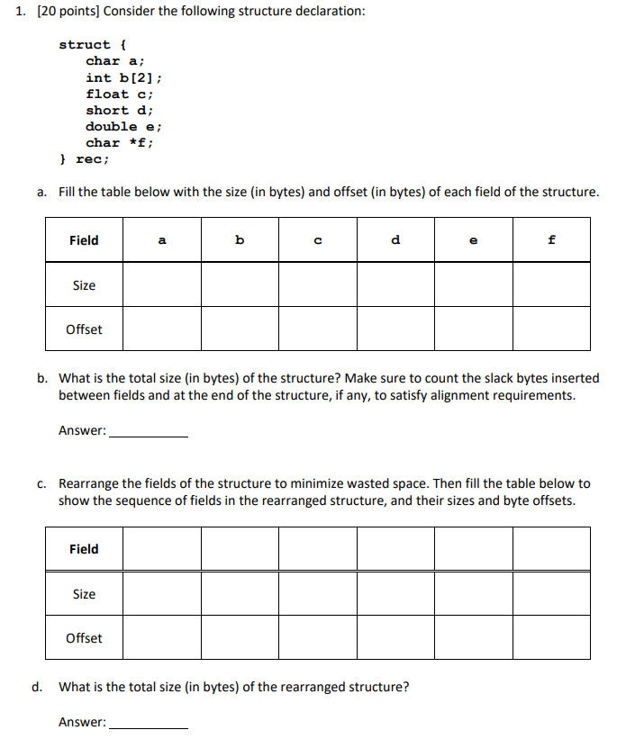 Solved Help with a, ﻿b, ﻿c, ﻿and d. ﻿Consider the following | Chegg.com