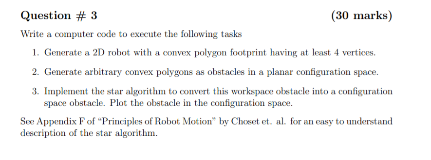 Solved Question # 3 (30 marks) Write a computer code to | Chegg.com