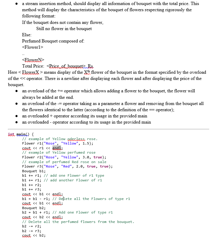 Solved Your goal here is to write classes for creating a | Chegg.com