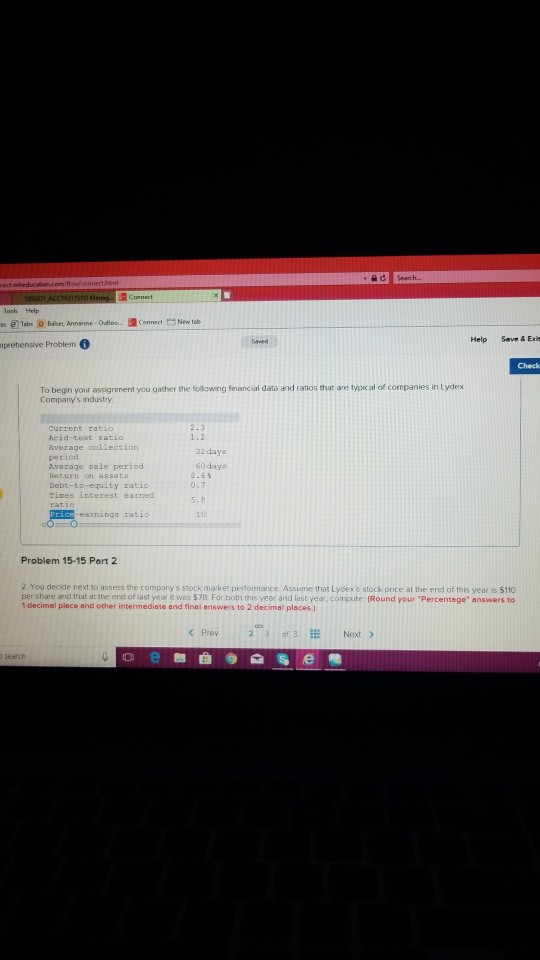 Solved C search. ol Hep Help Sa rehensive Problem Required | Chegg.com
