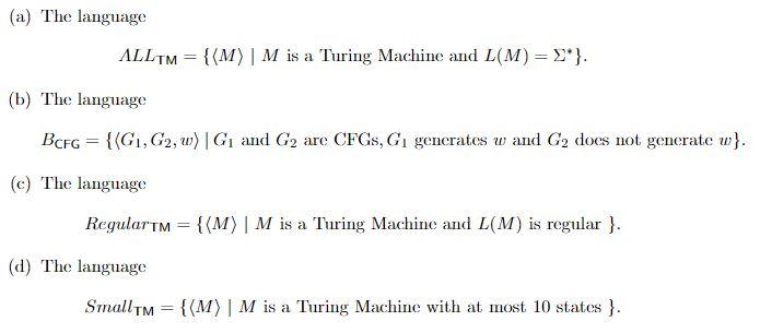 Solved 3. For each of the following languages, state whether | Chegg.com