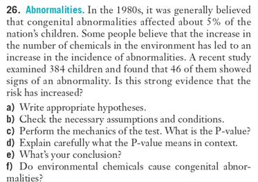 Solved 26. Abnormalities. In the 1980 s, it was generally | Chegg.com