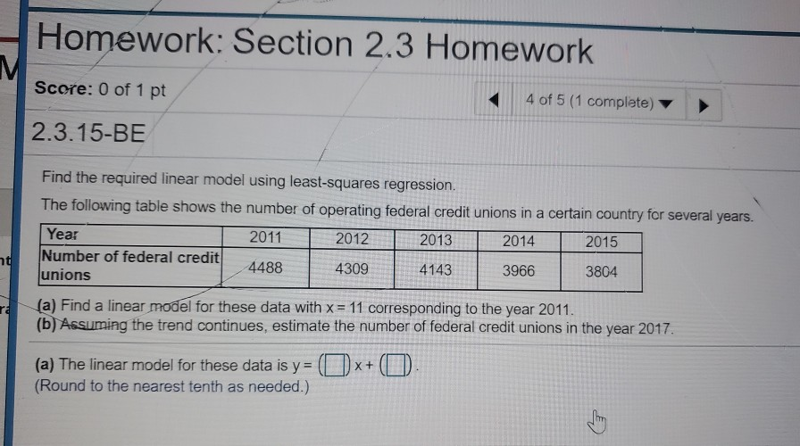 Solved Homework Section 2 3 Homework 4 Of 5 1 Complete