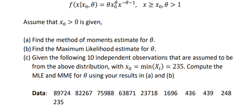 Solved ] Let 𝑋𝑋1,𝑋𝑋2, … , 𝑋𝑋𝑛𝑛 be an iid sample from | Chegg.com