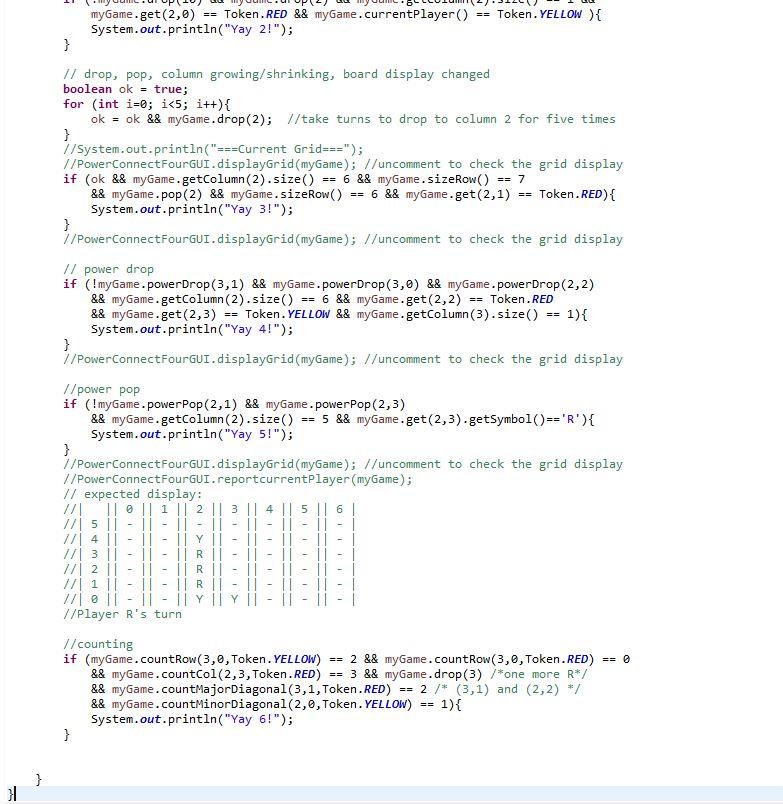 OWN 1 // TO DO: add your implementation and JavaDocs | Chegg.com