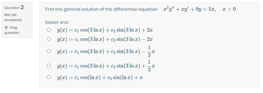 Solved Use the method of reduction of order to find a second | Chegg.com