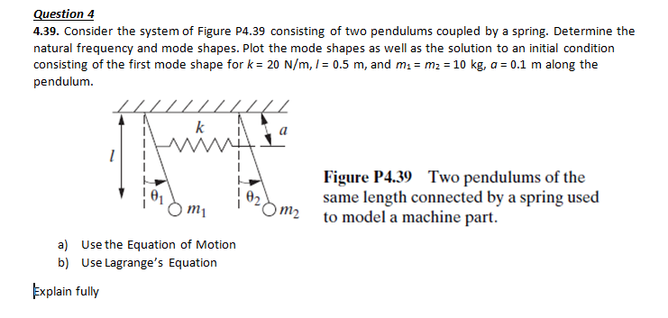 Solved Question 4 4.39. Consider the system of Figure P4.39 | Chegg.com Solved Question 4 4.39. Consider the system of Figure P4.39 | Chegg.com