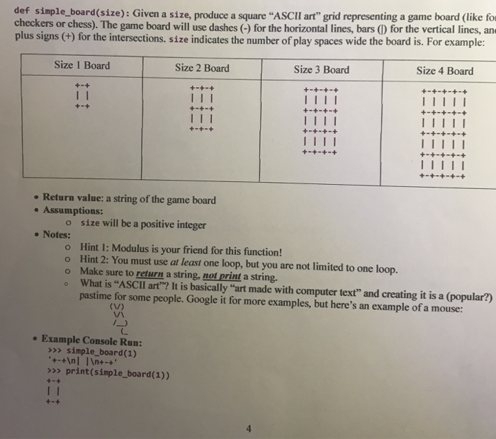 Solved Can Someone Write This Code In Python Use Return