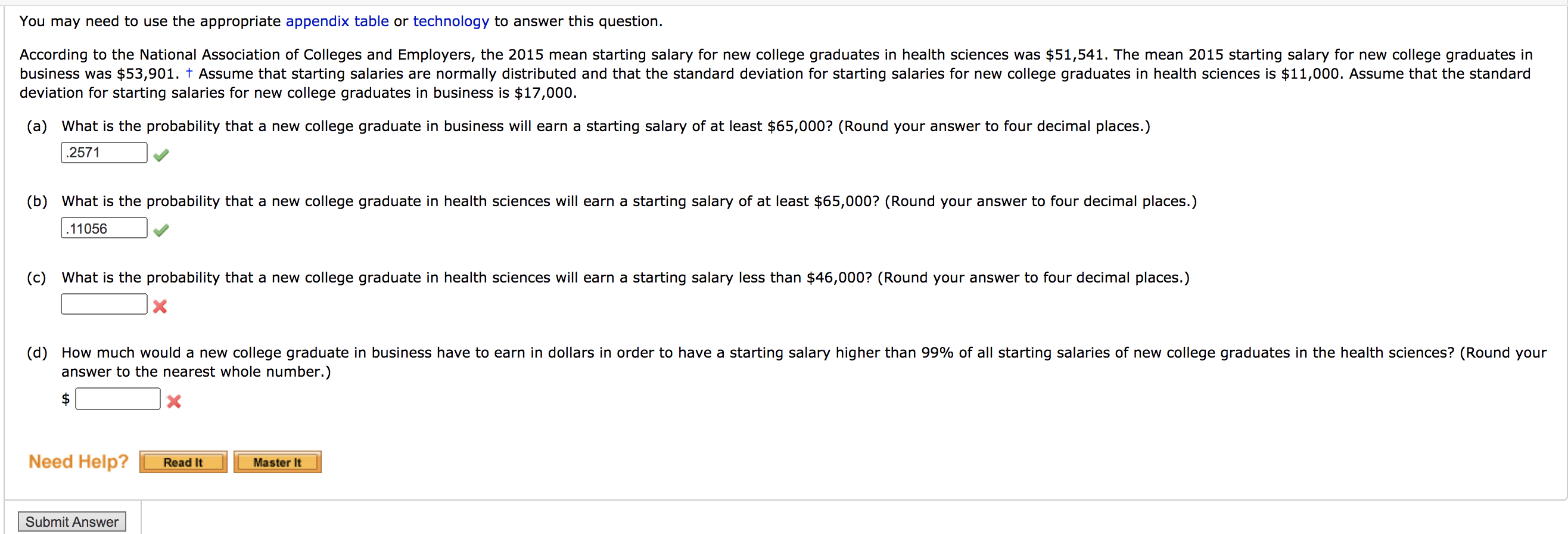 Solved You may need to use the appropriate appendix table or | Chegg.com