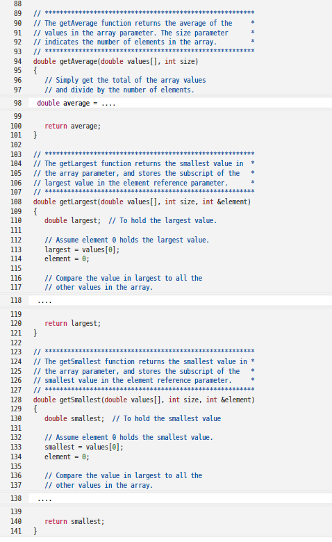 Solved 4 5 6 7 8 Write a program that lets the user enter | Chegg.com