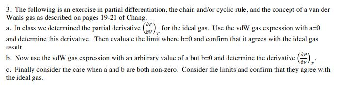Solved 3. The following is an exercise in partial | Chegg.com