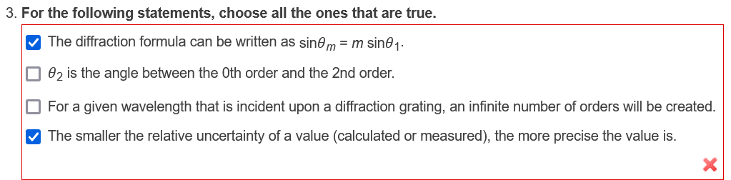 Solved 3. For the following statements, choose all the ones | Chegg.com