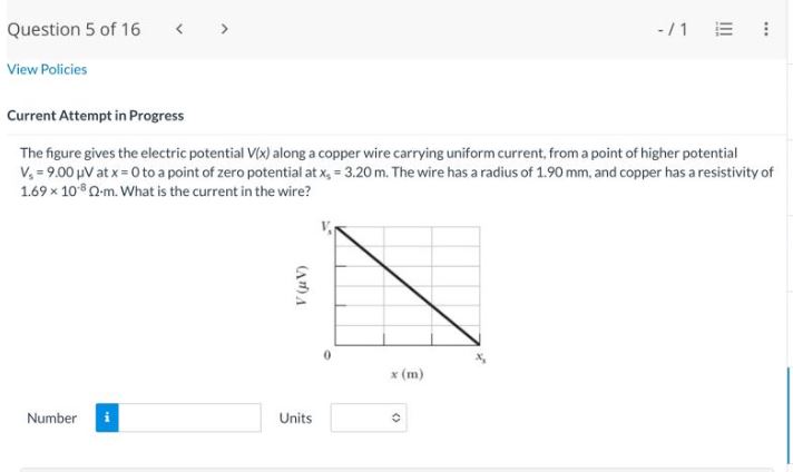 Solved Question 5 ﻿of 16View PoliciesCurrent Attempt in | Chegg.com