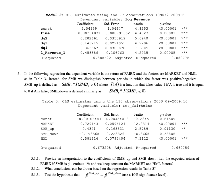 Solved Model 3: OLS estimates using the 77 observations | Chegg.com Solved Model 3: OLS estimates using the 77 observations | Chegg.com