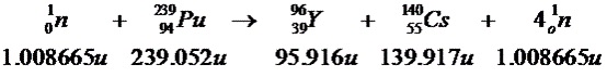 When 239Pu is used in a nuclear reactor, one of the | Chegg.com