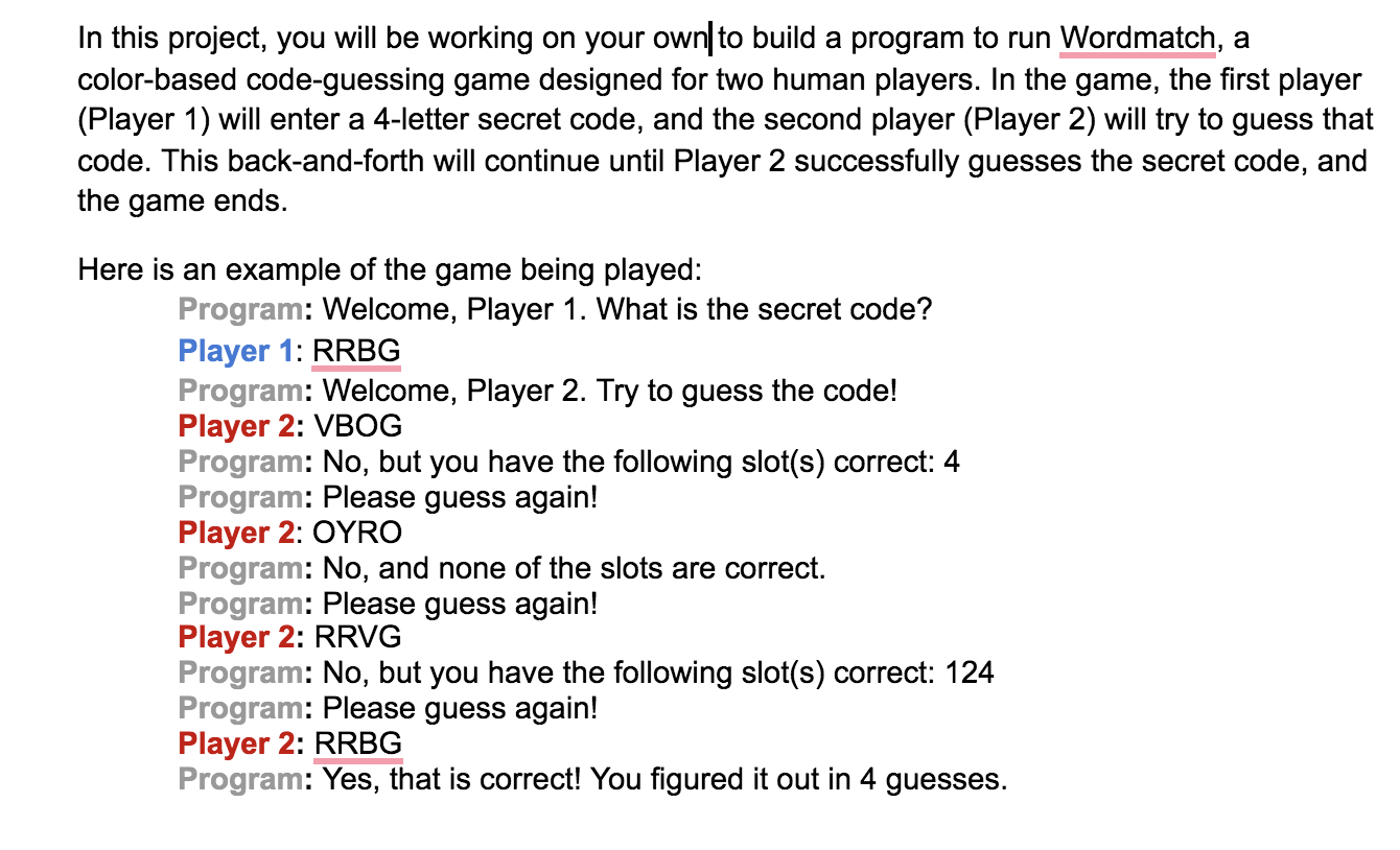 Solved In this project, you will be working on your ownſ to | Chegg.com