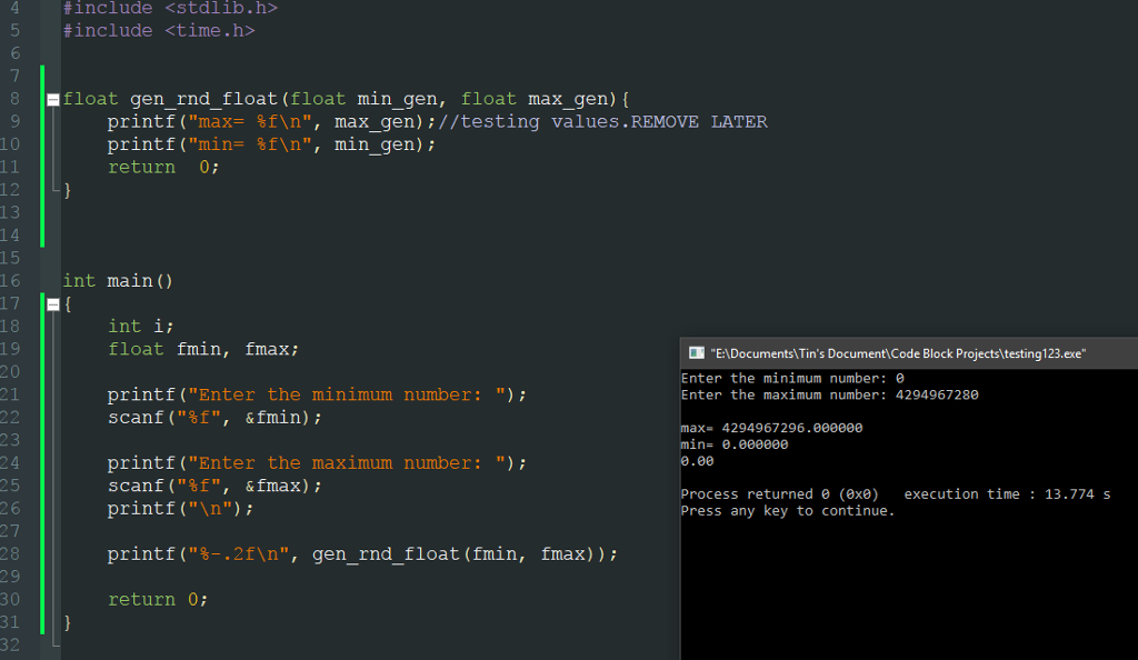 Solved I entered 4294967280 as my input for fmax, but it's | Chegg.com