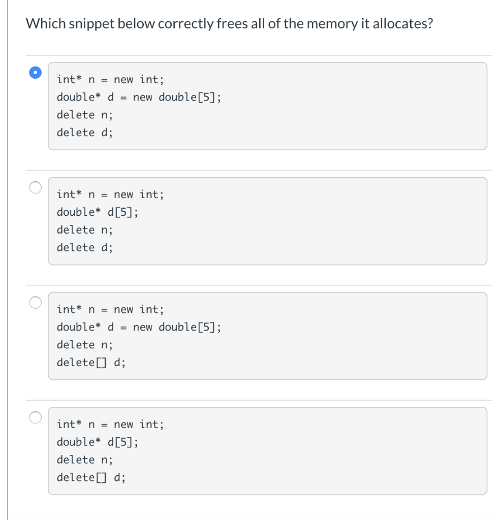 Solved Struct type declarations (the interface) and function | Chegg.com