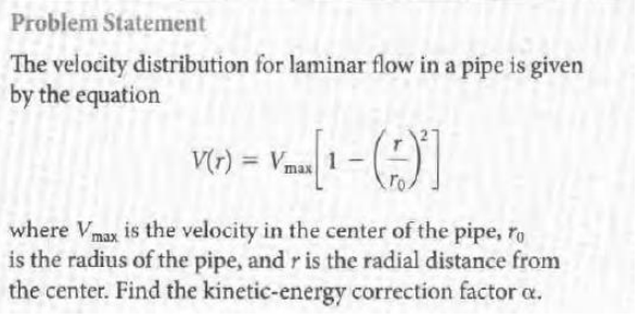 Solved Problem Statement The velocity distribution for | Chegg.com