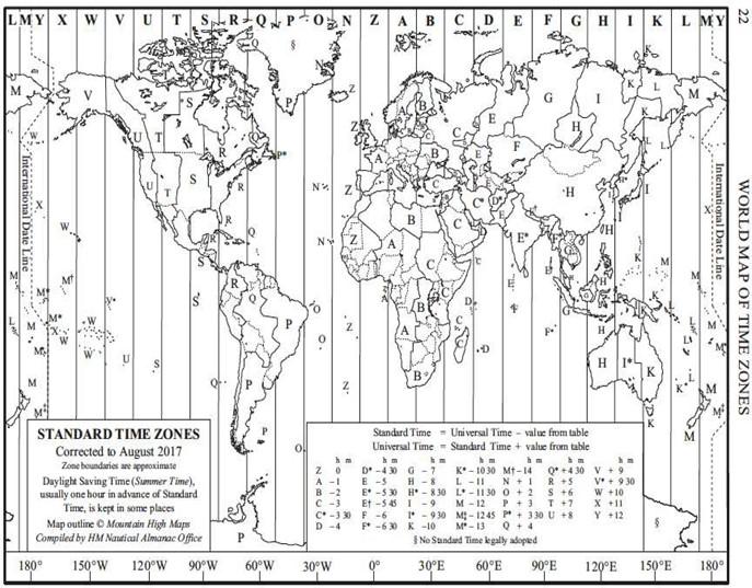 Solved Time Zones Are Fixed According To The Time In Chegg