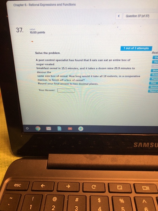 Solved Chapter 6-Rational Expressions and Functions Question | Chegg.com
