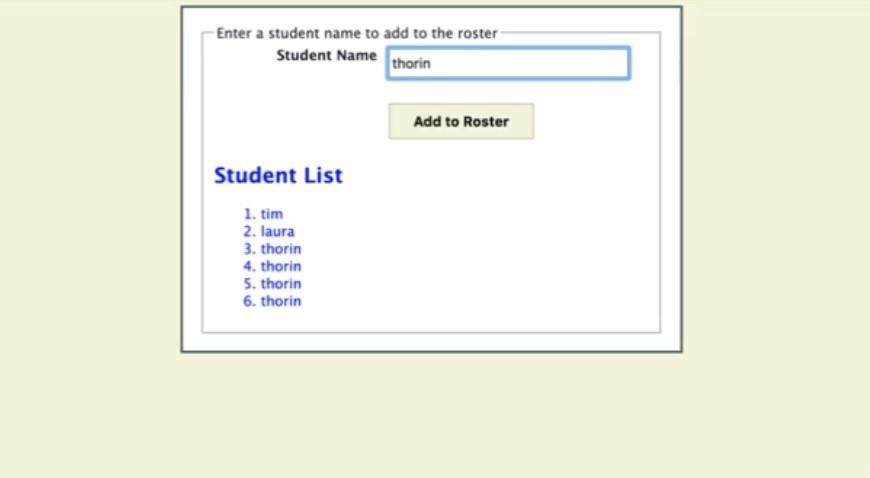 Solved Trying to use this code to make a roster. When you | Chegg.com