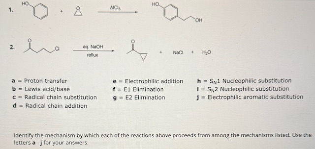 a= ﻿Proton transferb= ﻿Lewis acid/basec = ﻿Radical | Chegg.com