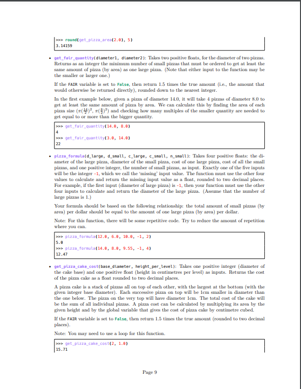 2uestion 2: Pizza Shop (85 points) In this question | Chegg.com