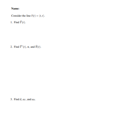 Solved ds which have constant Calculus-III Curvature and | Chegg.com