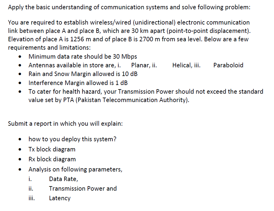 Solved Apply the basic understanding of communication | Chegg.com