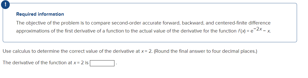 Solved Required Information The Objective Of The Problem