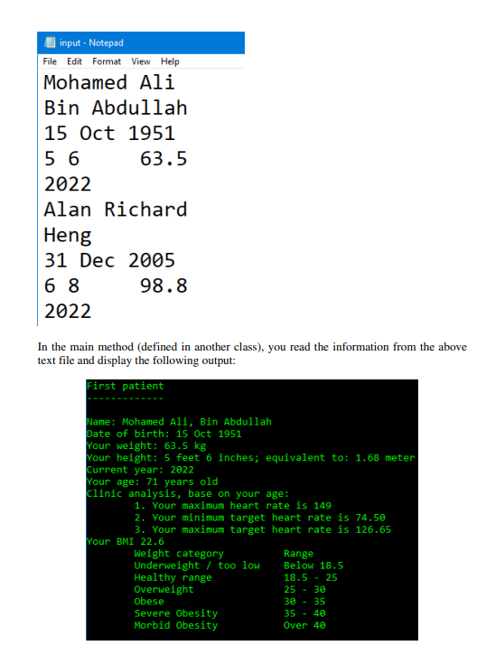 Solved - An enumeration Month class - A Date class. Note | Chegg.com