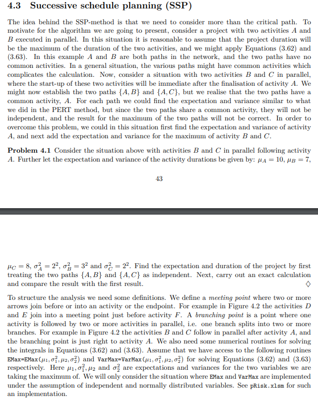 Solved The idea behind the SSP-method is that we need to | Chegg.com