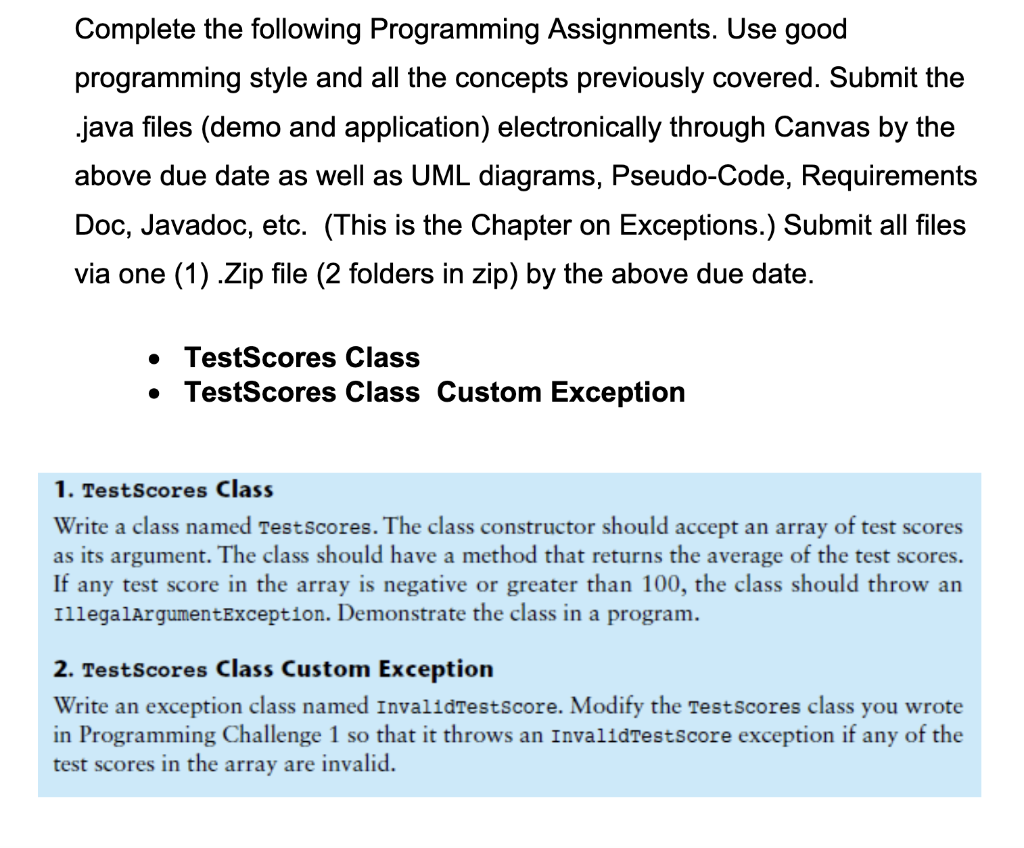 Solved Complete The Following Programming Assignments Use 6162