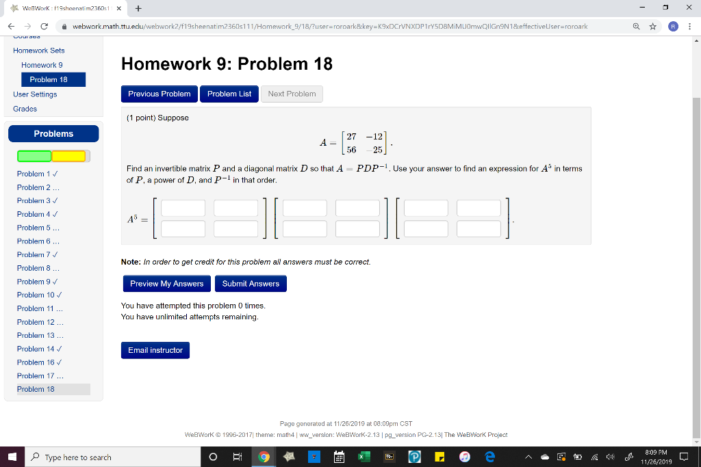 Solved WebWork: 119sheenatim23601 X + - X | Chegg.com
