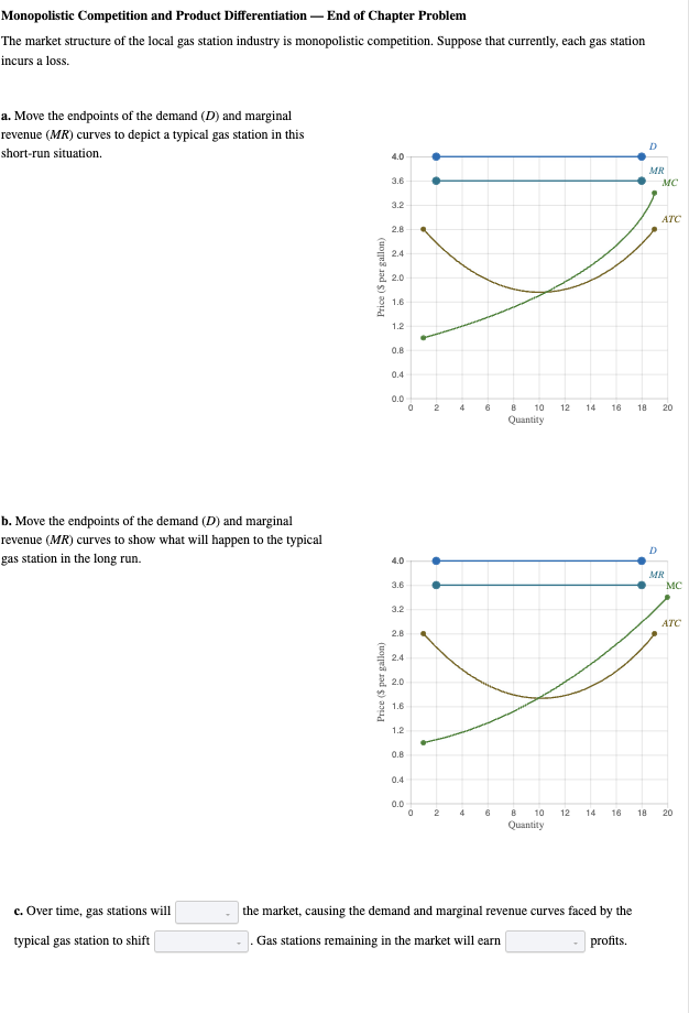 Solved Monopolistic Competition and Product Differentiation | Chegg.com