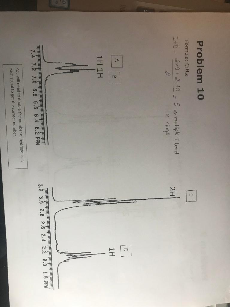 Solved For each problem: calculate IHD, count # signals, | Chegg.com