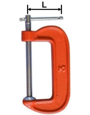 [Solved]: The clamp shown must develop a clamping force of