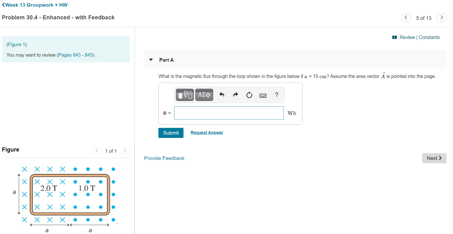 Solved A Review Constants (Figure 1) You may want to review | Chegg.com